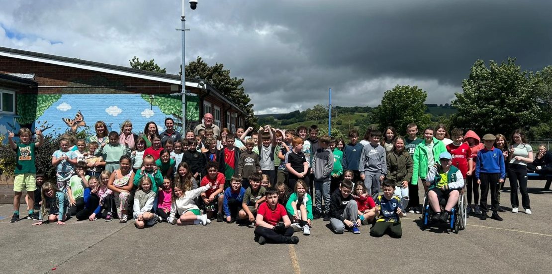 7th June 2024 - The Daily Mile at Trinant Primary School - Rhianon ...